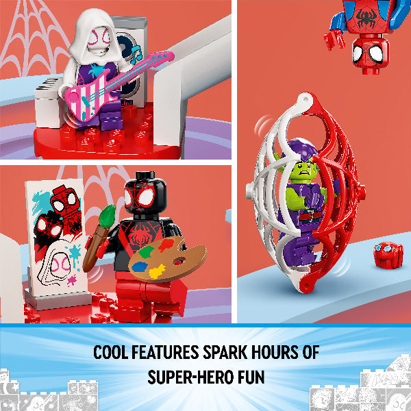 LEGO® Marvel Spidey And His Amazing Friends Spider-Man Webquarters Han ...