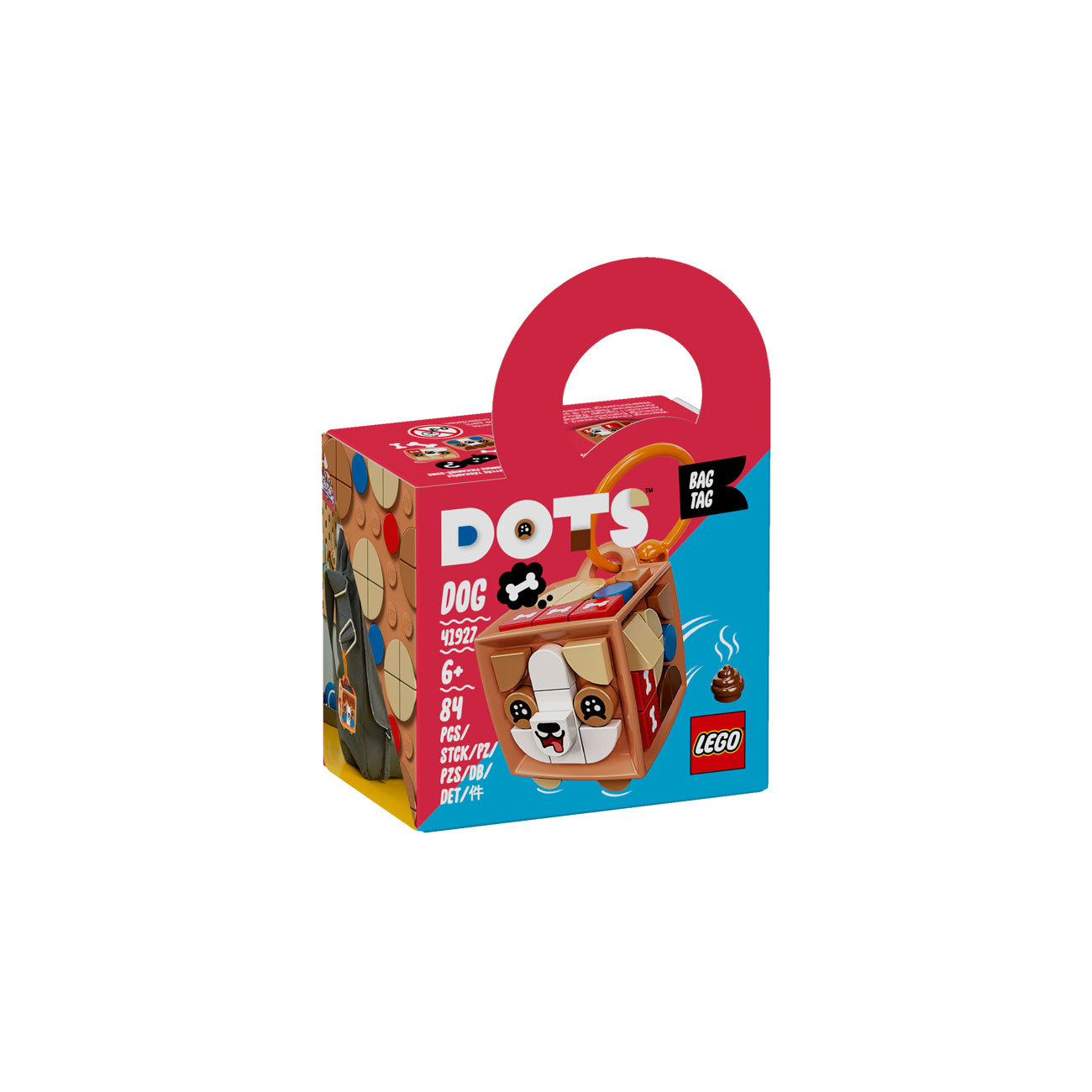 LEGO® Dots Bag Tag Dog 41927 | Import A Toy