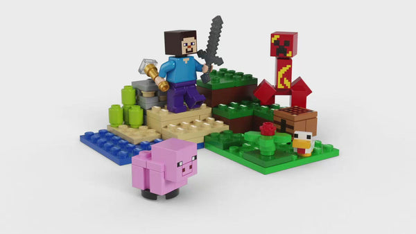 LEGO® Minecraft® The Creeper™ Ambush Building Kit 21177 | Importatoy