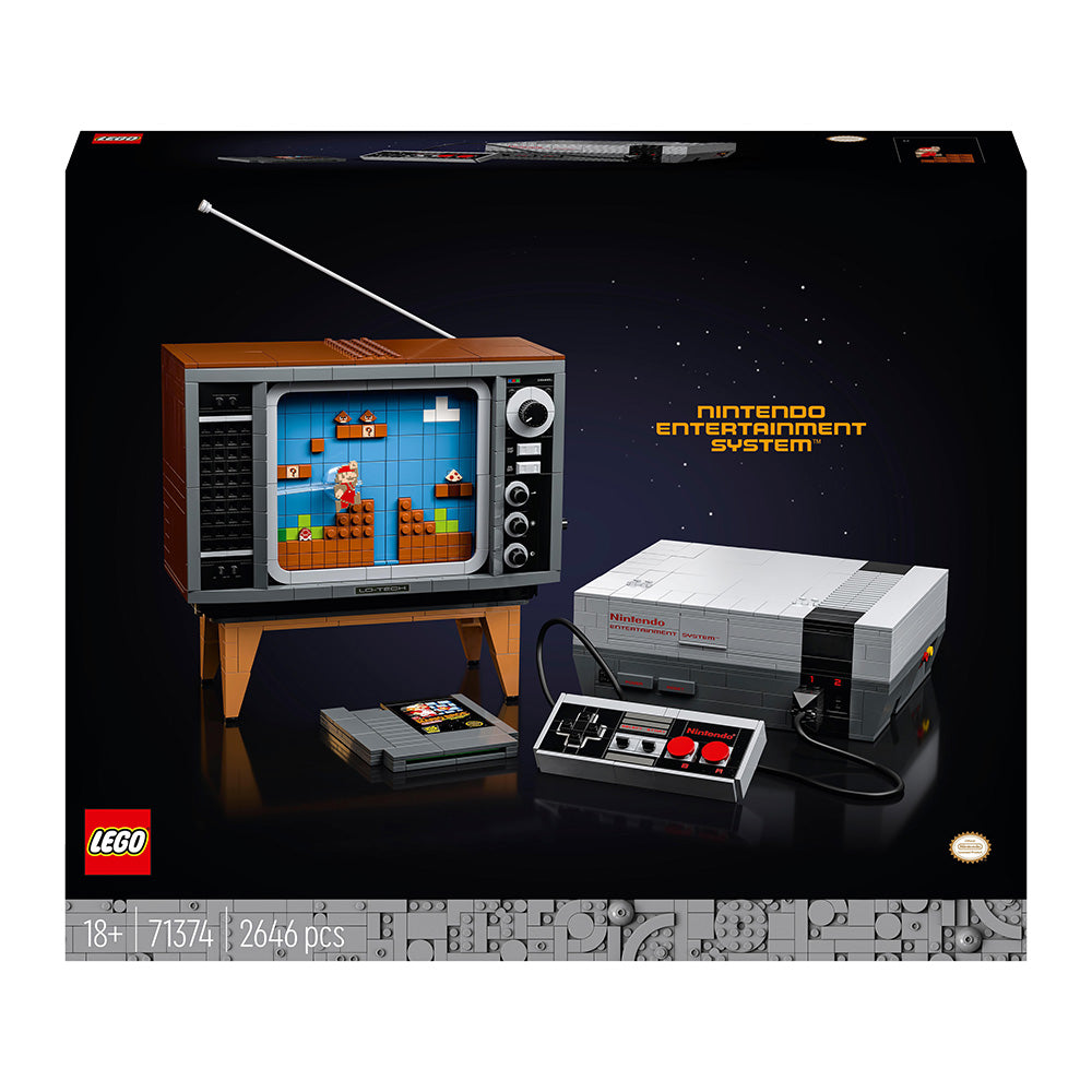 LEGO® Super Mario™ Nintendo Entertainment System™ NES Building Kit 713 ...