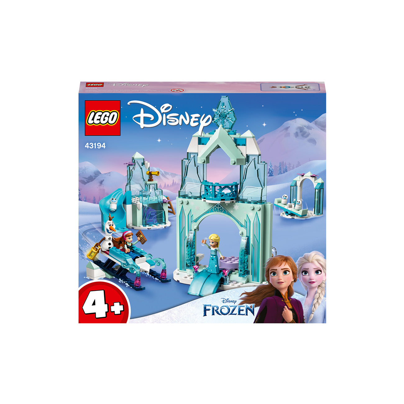 LEGO® ǀ Disney Anna and Elsa’s Frozen Wonderland Building Kit 43194 ...
