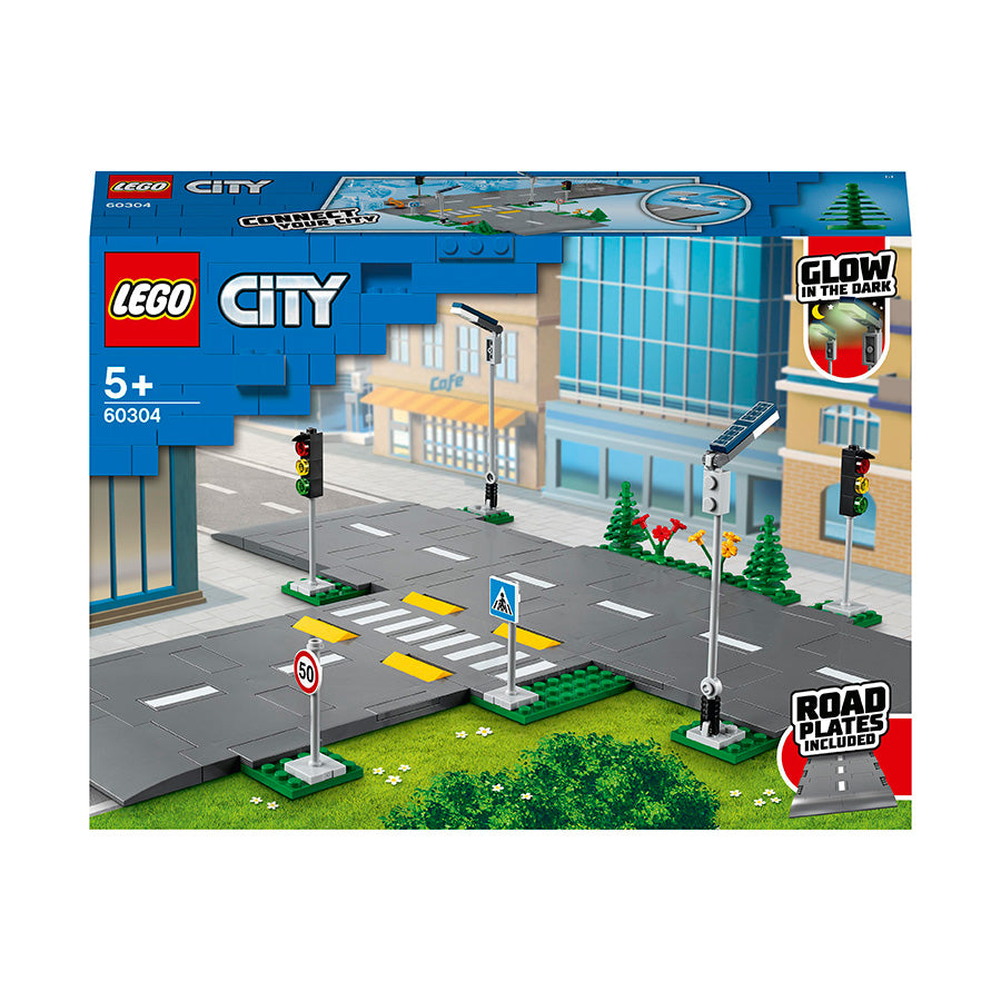 LEGO® City Road Plates Building Kit 60304 | Importatoy