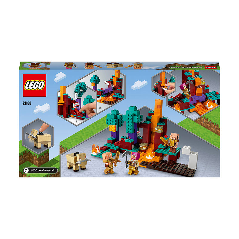 LEGO® Minecraft™ The Warped Forest Building Kit 21168 | Import A Toy