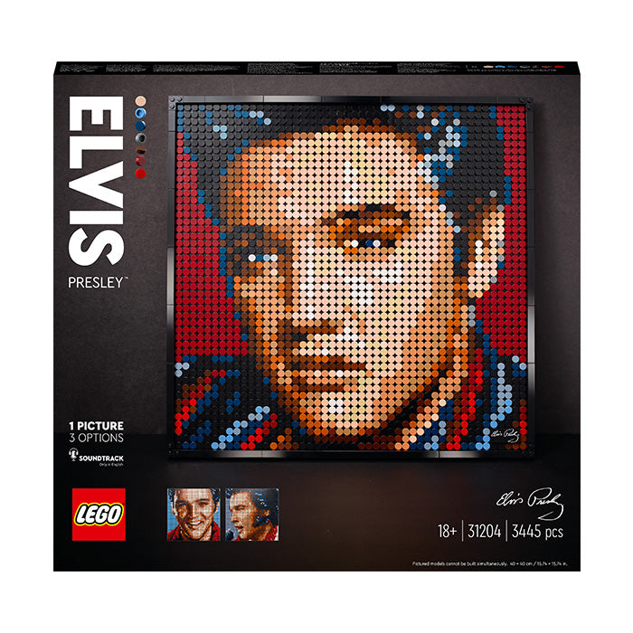 LEGO® Art Elvis Presley “The King” Building Kit 31204 | Import A Toy