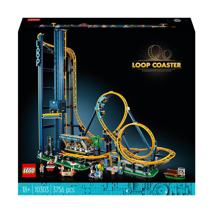 LEGO® ICONS Loop Coaster Building Kit 10303 | Import A Toy