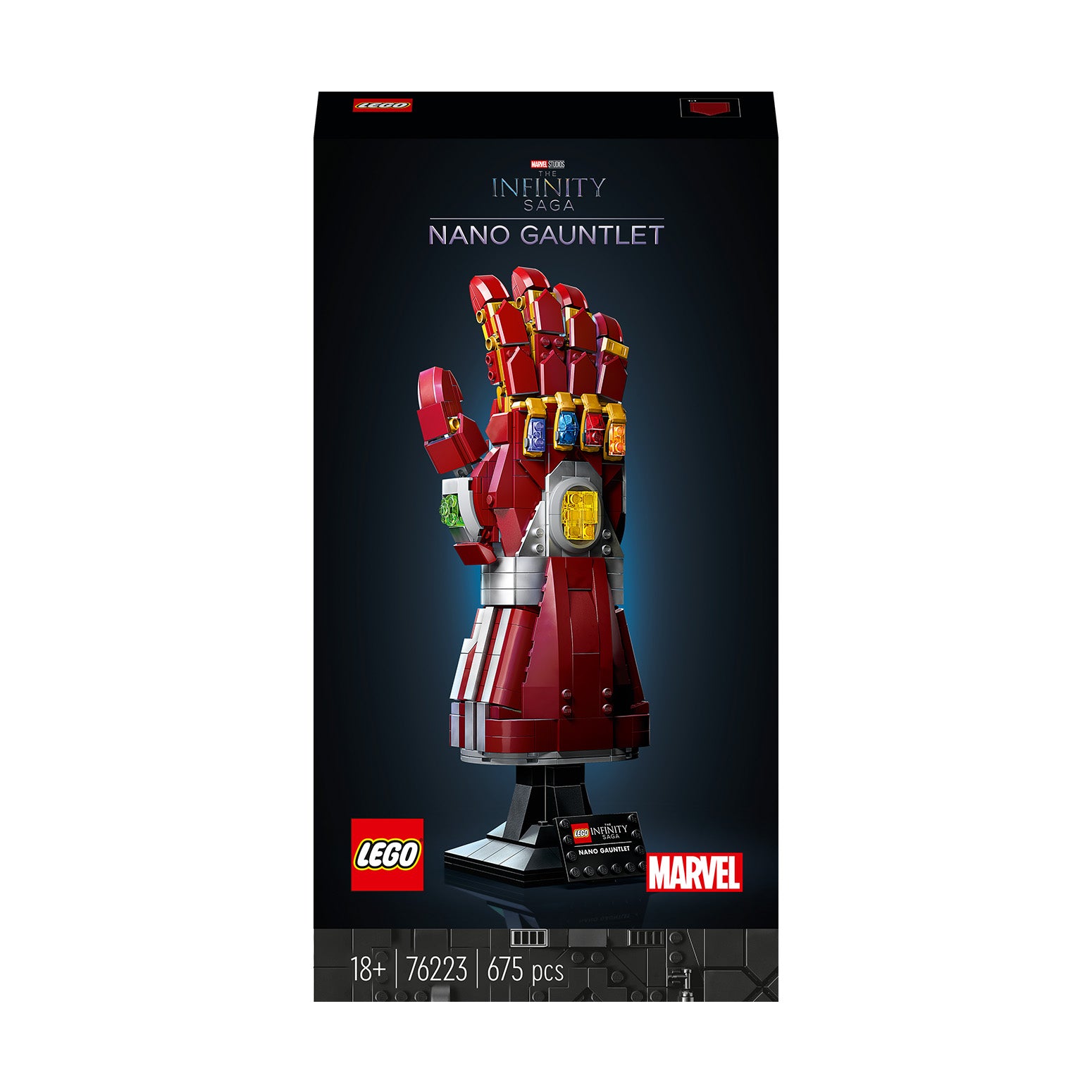 LEGO® Marvel Super Heroes Nano Gauntlet Building Kit 76223 | Import A Toy
