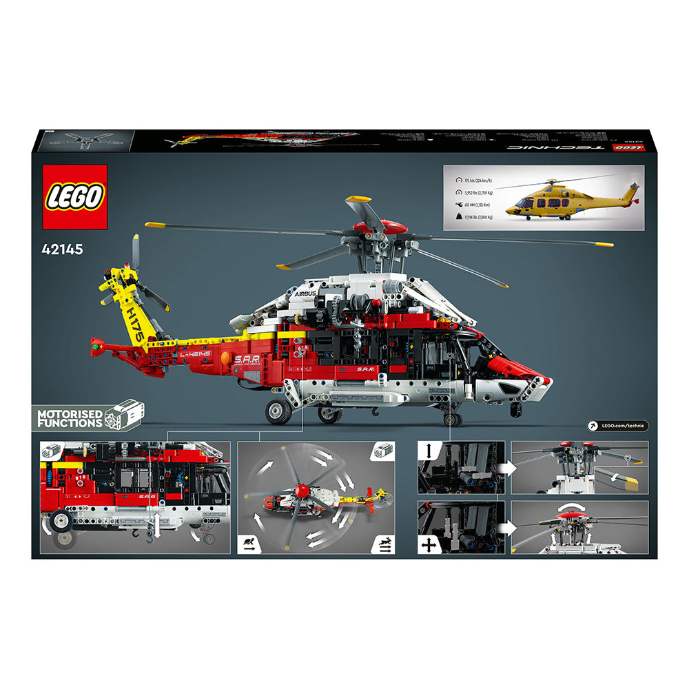 LEGO® Technic Airbus H175 Rescue Helicopter Model Building Kit 42145 ...