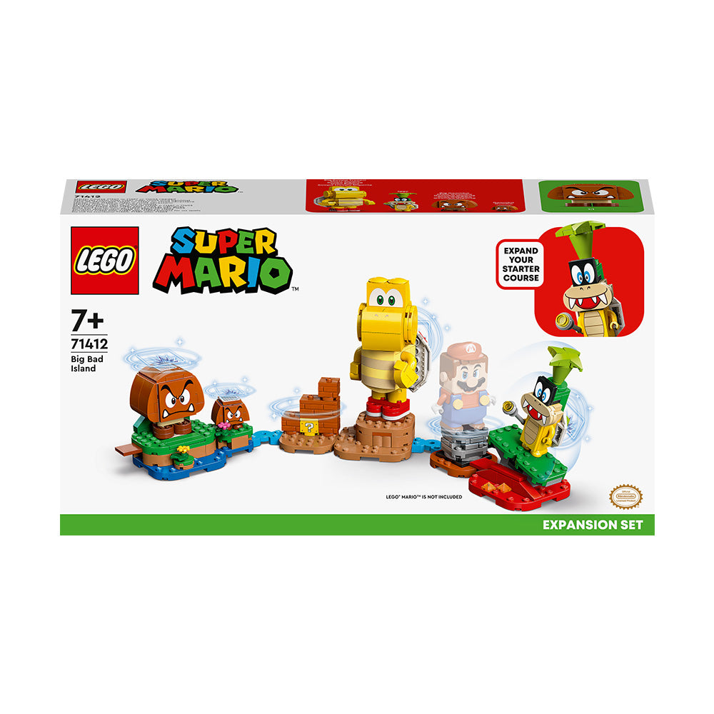 LEGO® Super Mario™ Big Bad Island Expansion Set Building Kit 71412 ...