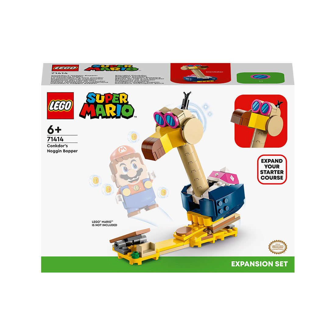 LEGO® Super Mario™ Conkdor's Noggin Bopper Expansion Set 71414 | Import ...