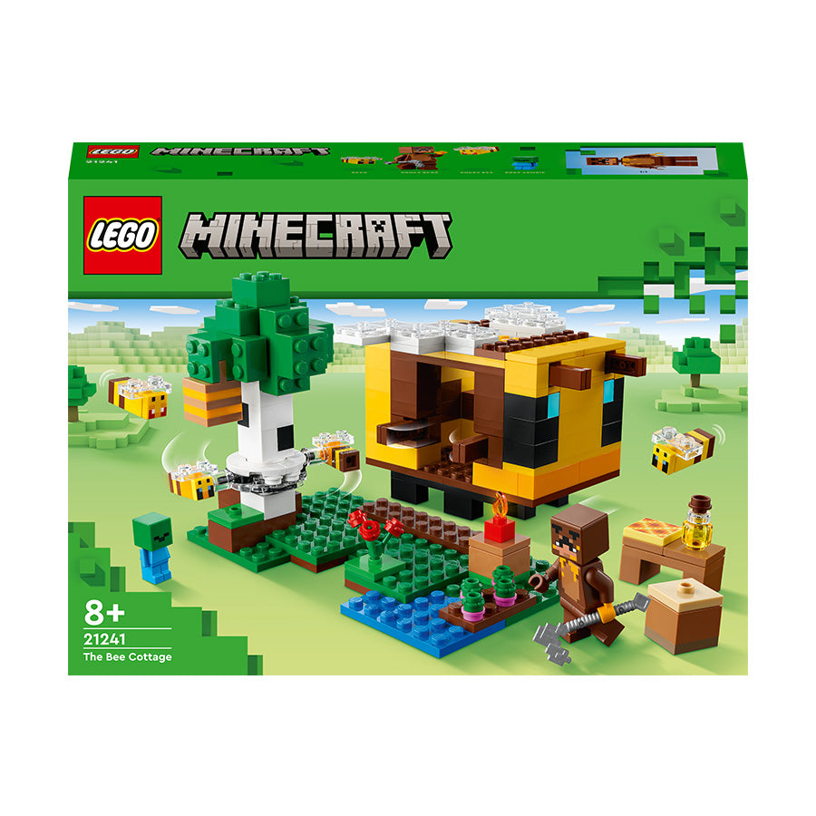 LEGO® Minecraft® The Bee Cottage Building Toy Set 21241 | Import A Toy