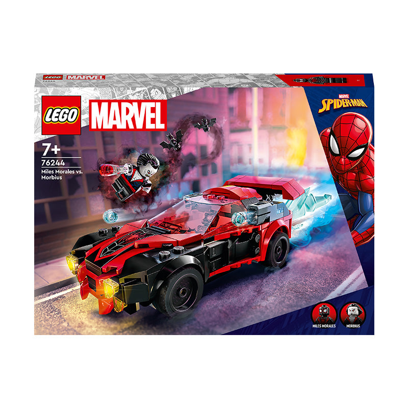 LEGO® Marvel Miles Morales vs. Morbius Building Toy Set 76244 | Importatoy