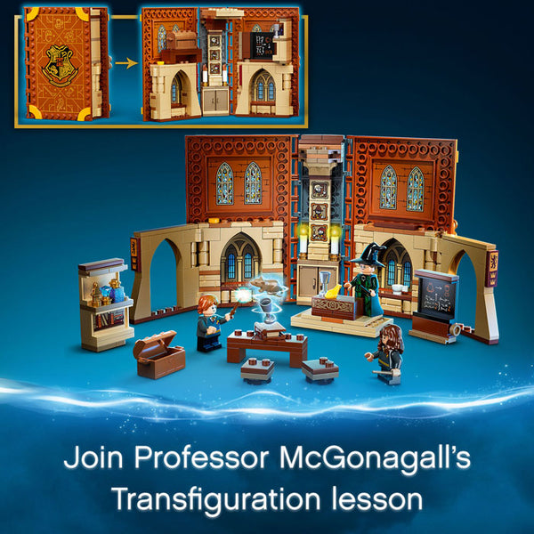 LEGO® Harry Potter™ Hogwarts™ Moment: Transfiguration Class Building K ...