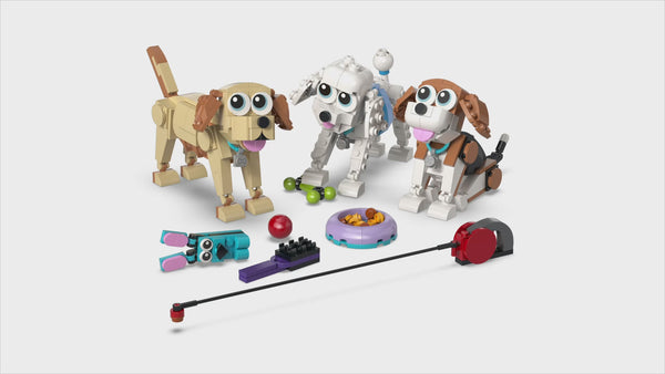 LEGO® Creator Adorable Dogs Building Toy Set 31137 | Import A Toy