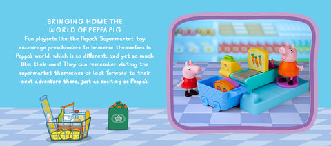 Peppa Pig Peppa's Supermarket Playset | Importatoy