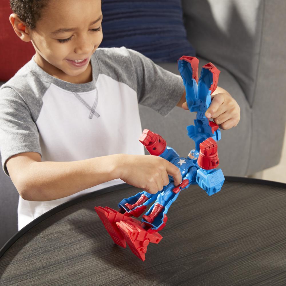 Marvel Avengers Mech Strike 8-inch Action Figure Ultimate Mech Suit CA ...