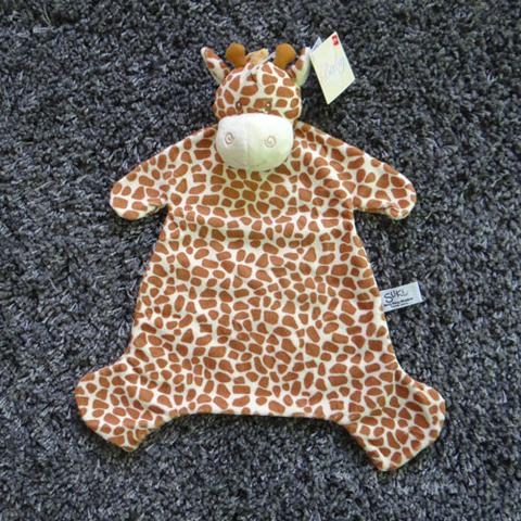 Suki Jungle Friends Bing Bing Giraffe Baby Blankie | Importatoy